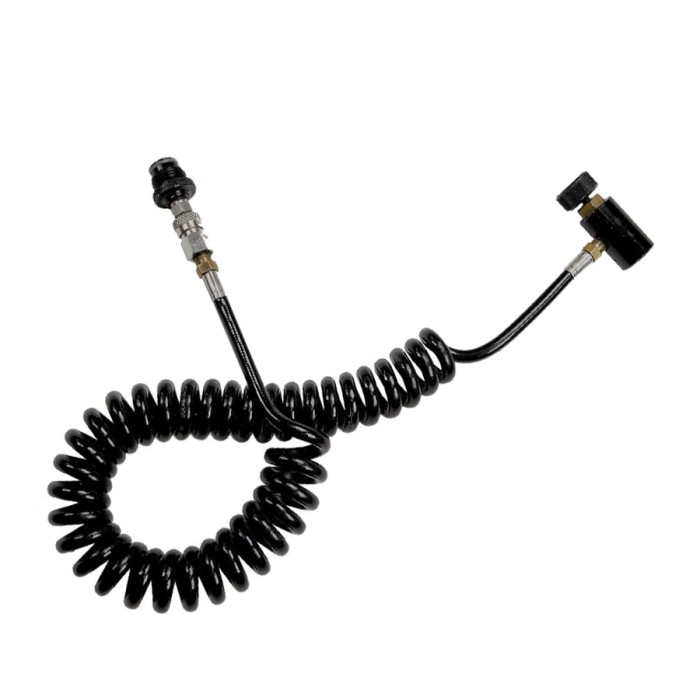 Tippmann Coiled Remoteline met Quick Disconnect - GoPaintball Shop ...