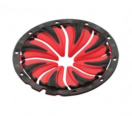 DYE Rotor R1 LT-R Speed Feed Zwart Rood - GoPaintball Shop | Get Your Gear!